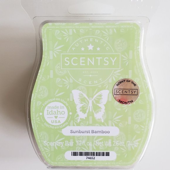 Scentsy | Other | New Scentsy Sunburst Bamboo Wax Bar | Poshmark